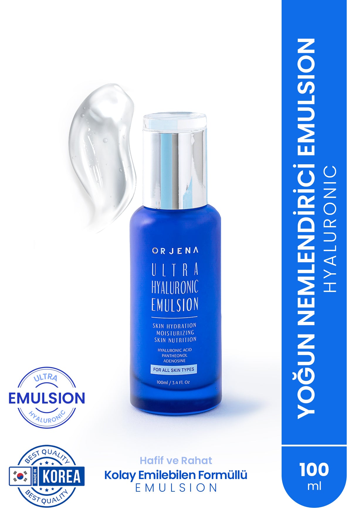 Orjena Ultra Hyaluronic Emulsıon- Yoğun Nemlendirici Emülsiyon- 100ml ...